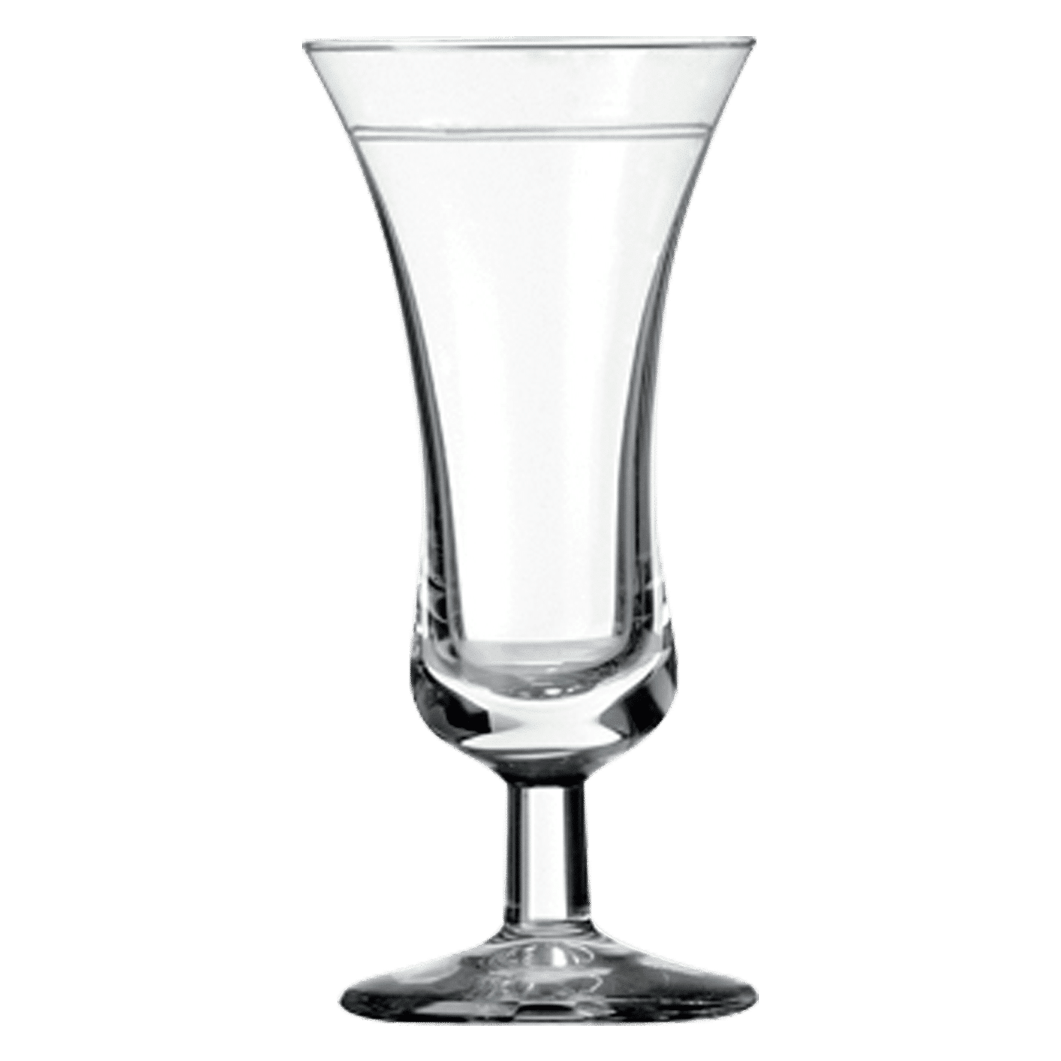 Royal Leerdam Intermezzo Borrelglas 3,5 Cl Met Maatstreep Tuba - 12 St
